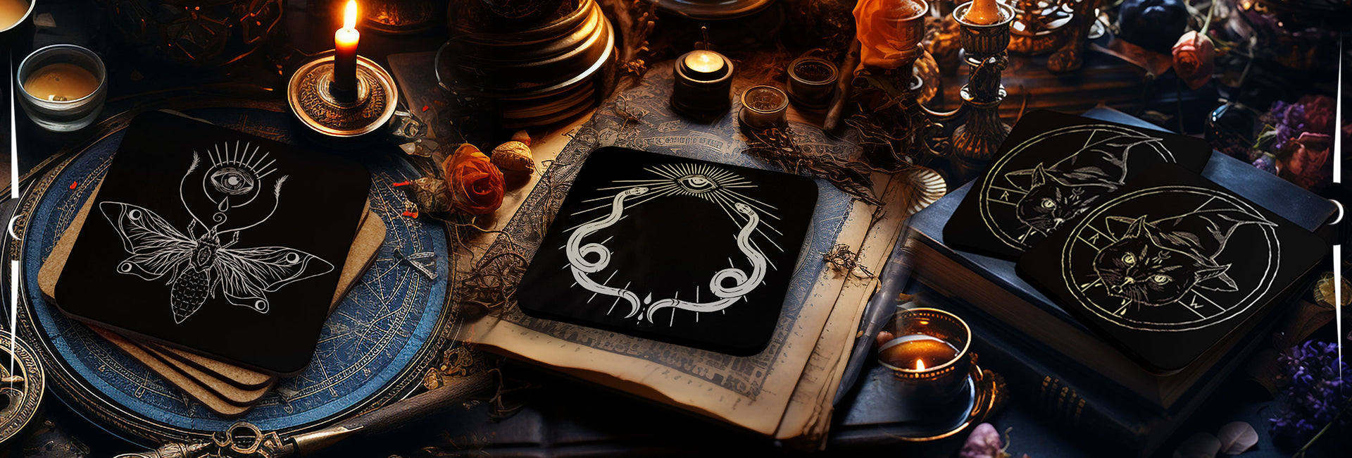 Coasters – Rogue + Wolf