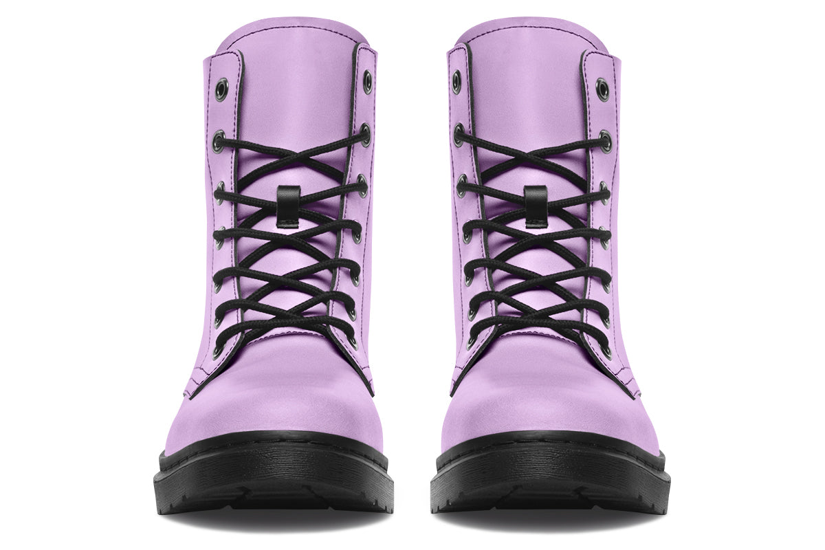 Digital Lavender Boots – Rogue + Wolf Lavender Vegan Leather Witchy Boots