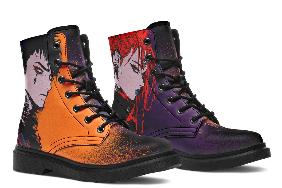 Nightriders Boots – Rogue + Wolf Vegan PU-Leather Witch Anime Boots