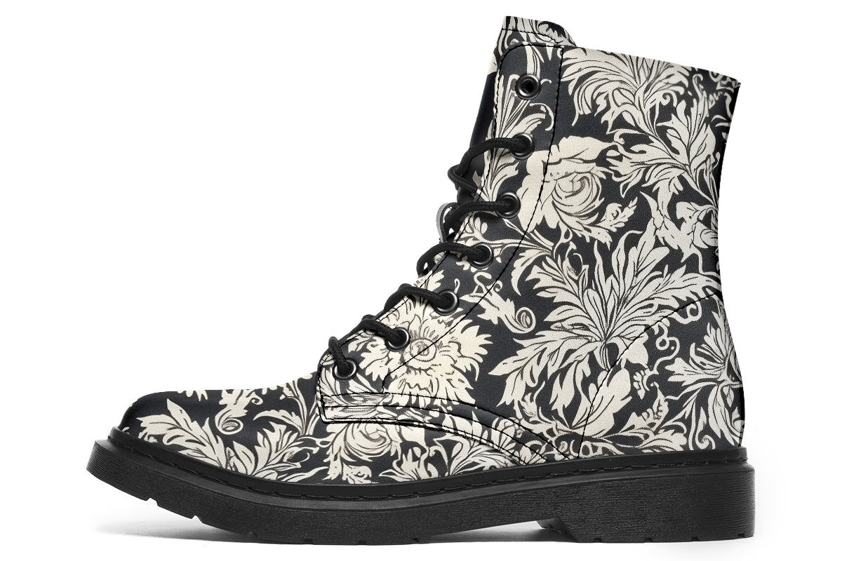 Old Glory Boots – Rogue + Wolf Vegan PU Leather Witchy Gothic Boots