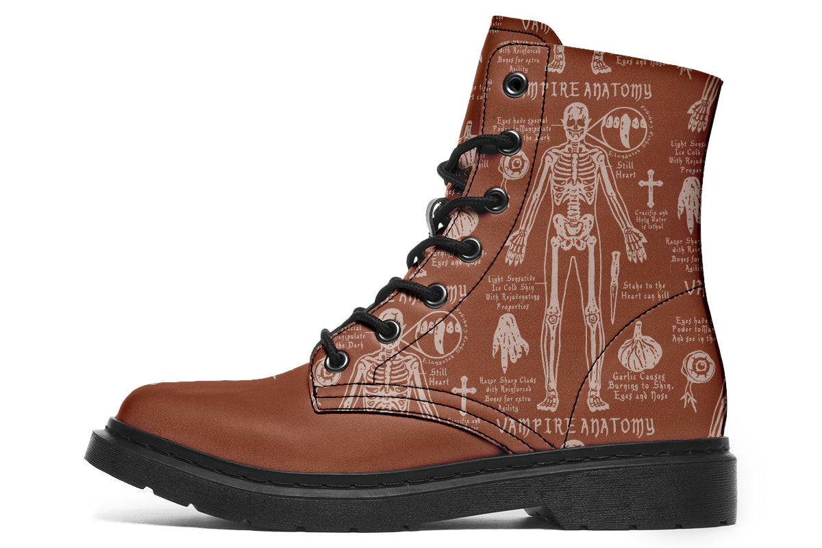 Rosewood Vampire Study Boots – Rogue + Wolf Vegan Leather Gothic Boots