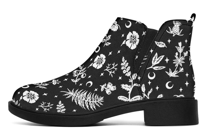 Green Witch Chelsea Boots – Rogue + Wolf Micro Suede Witchy Chelsea Boots