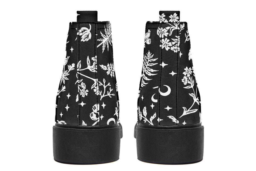 Green Witch Chelsea Boots – Rogue + Wolf Micro Suede Witchy Chelsea Boots