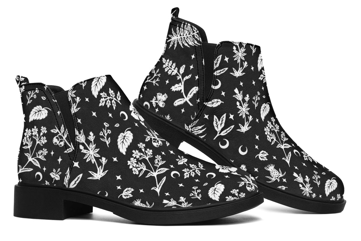 Green Witch Chelsea Boots – Rogue + Wolf Micro Suede Witchy Chelsea Boots