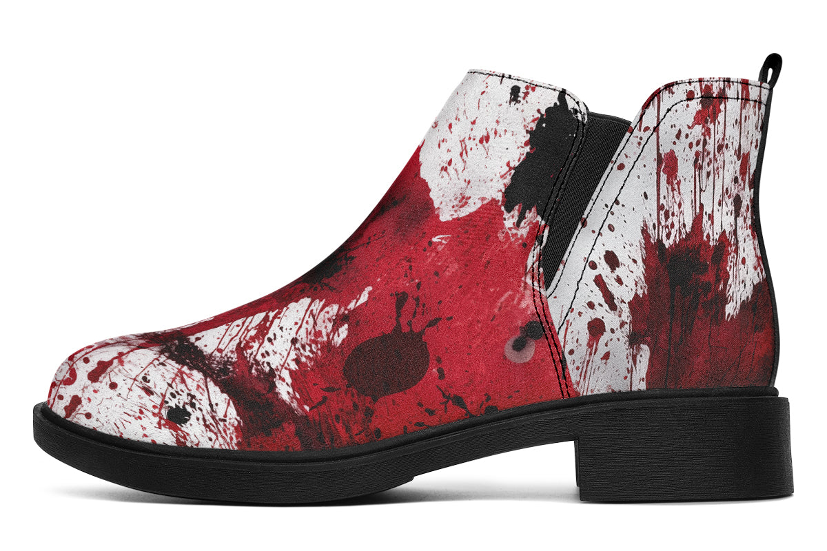 Happy Accidents Chelsea Boots – Rogue + Wolf Micro-Suede Witchy Gothic ...