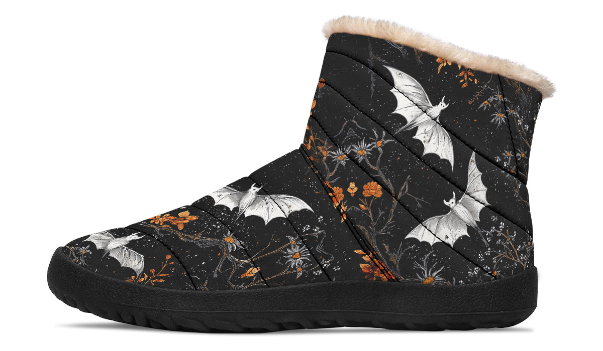 Nightbound Comfy Winter Boots – Rogue + Wolf Nylon Gothic Fairytale Boots