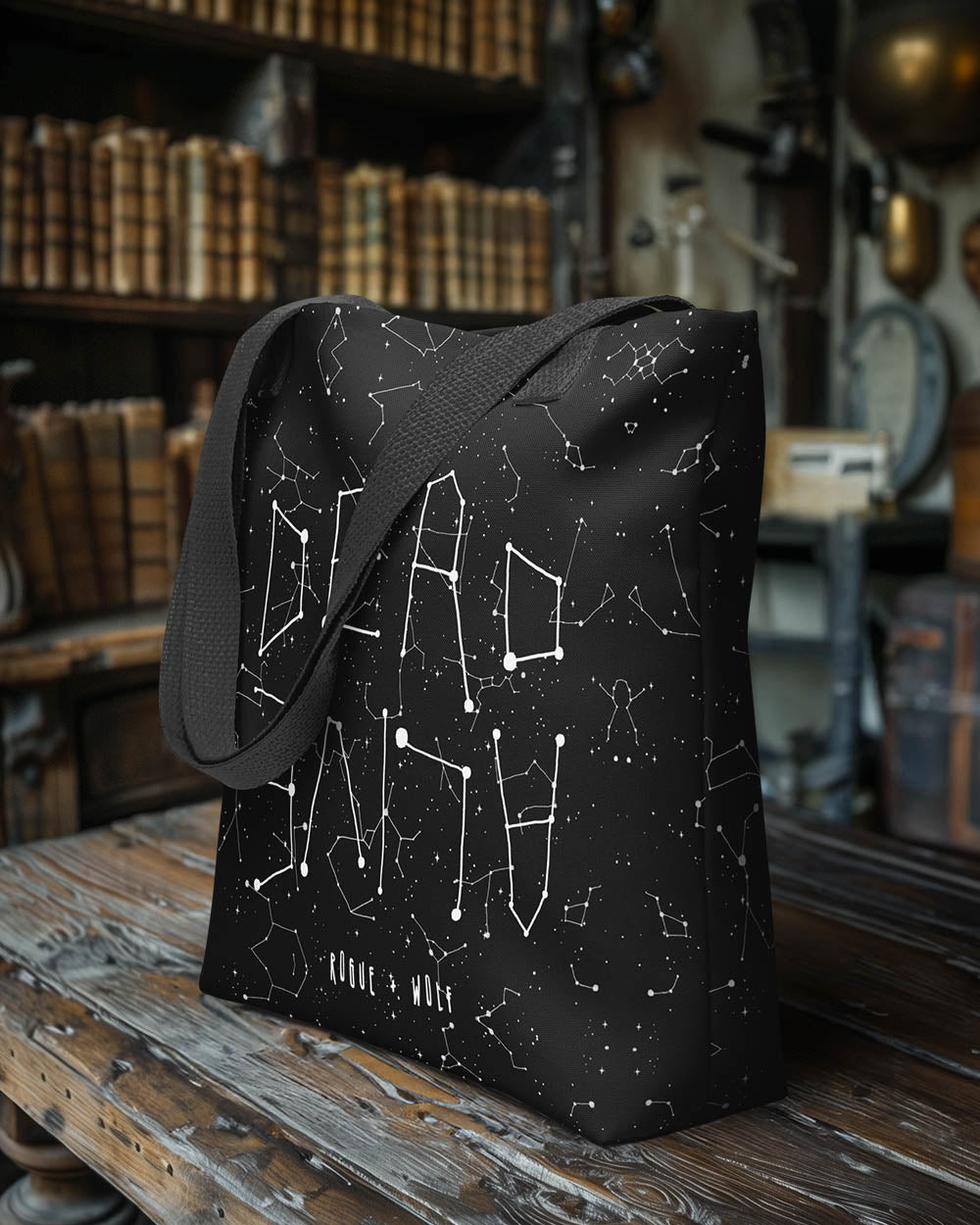 Dead or Alive Tote Bag - Witchy Vegan Tote Large Foldable & Reusable B ...