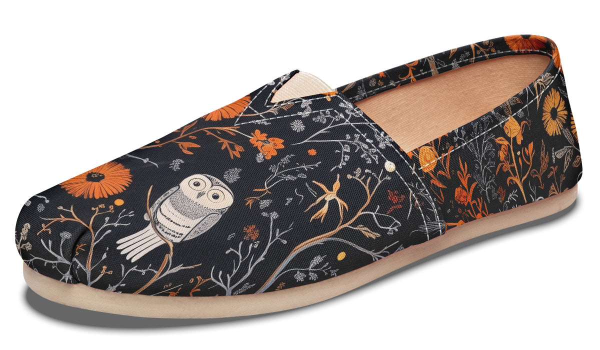 Twilight Watcher Espadrilles – Rogue + Wolf Canvas Gothic Forest ...