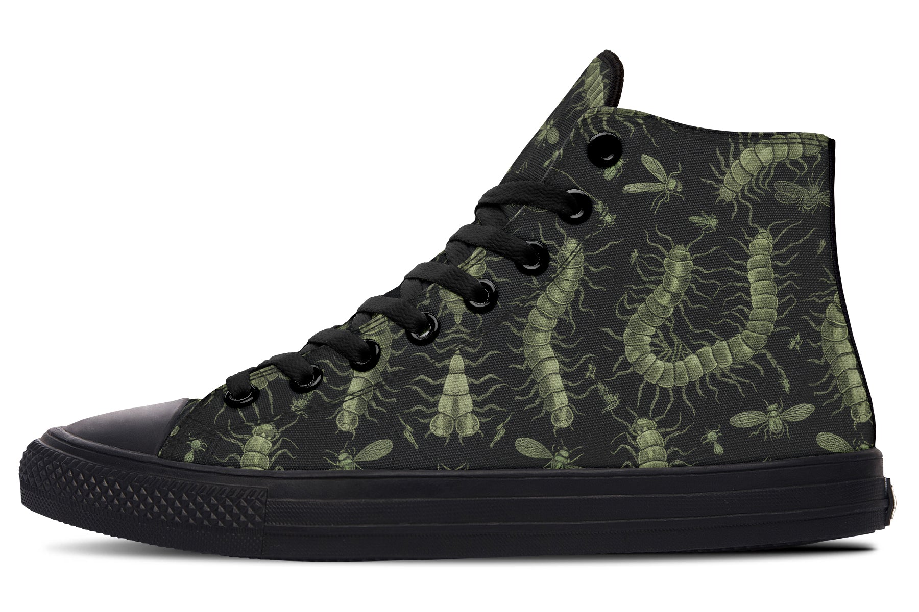Centipeda Tenebris High Tops – Rogue + Wolf Canvas Witchy High Tops