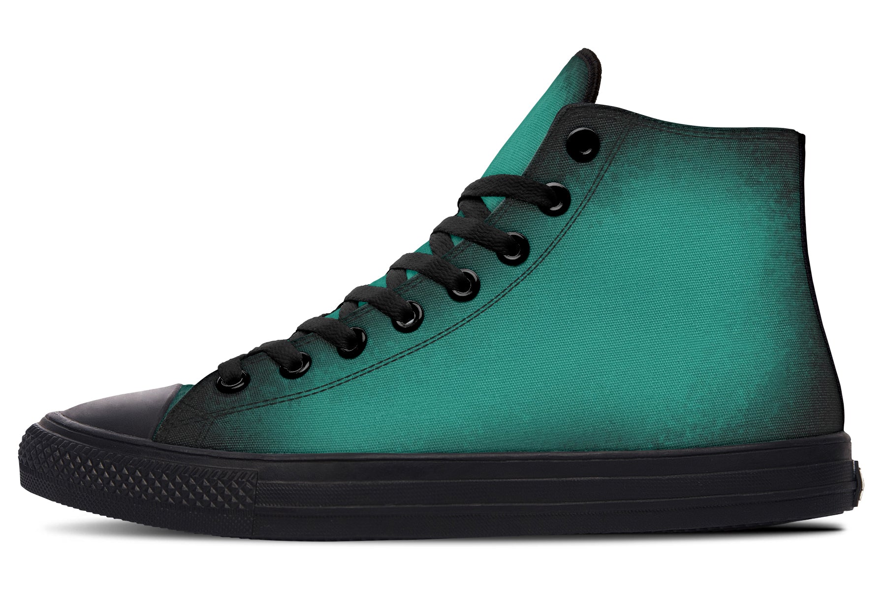 Enchanted Emerald High Tops – Rogue + Wolf Emerald Canvas Witch Sneakers