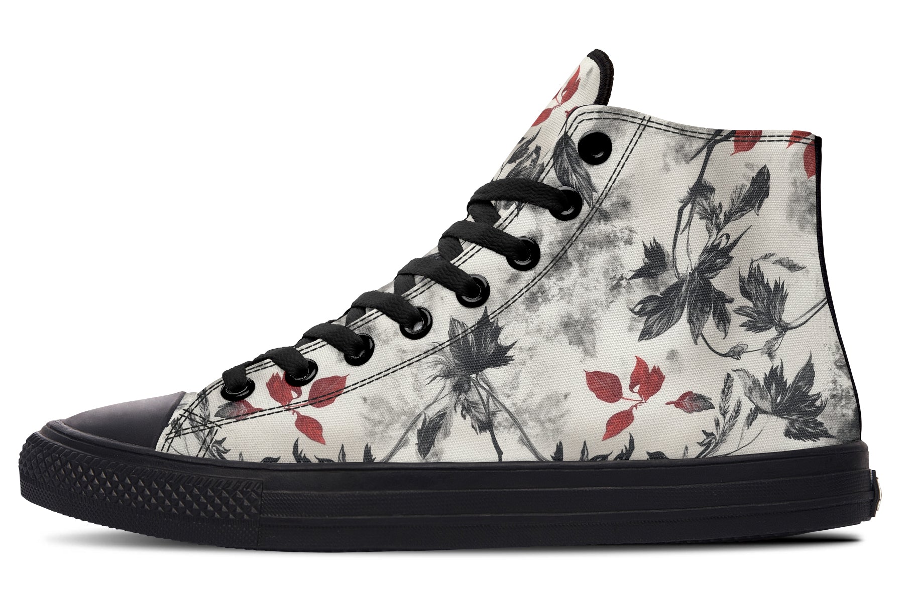 Senescence High Tops – Rogue + Wolf Canvas Witchy Vegan Sneakers