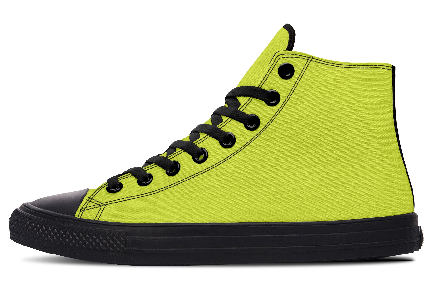 Lime Punch High Tops – Rogue + Wolf Lime Canvas Witchy Sneakers