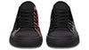 Northern Lights Low Tops - Classic Premium Canvas Shoes with Comfortab ...
