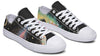 Northern Lights Low Tops - Classic Premium Canvas Shoes with Comfortab ...