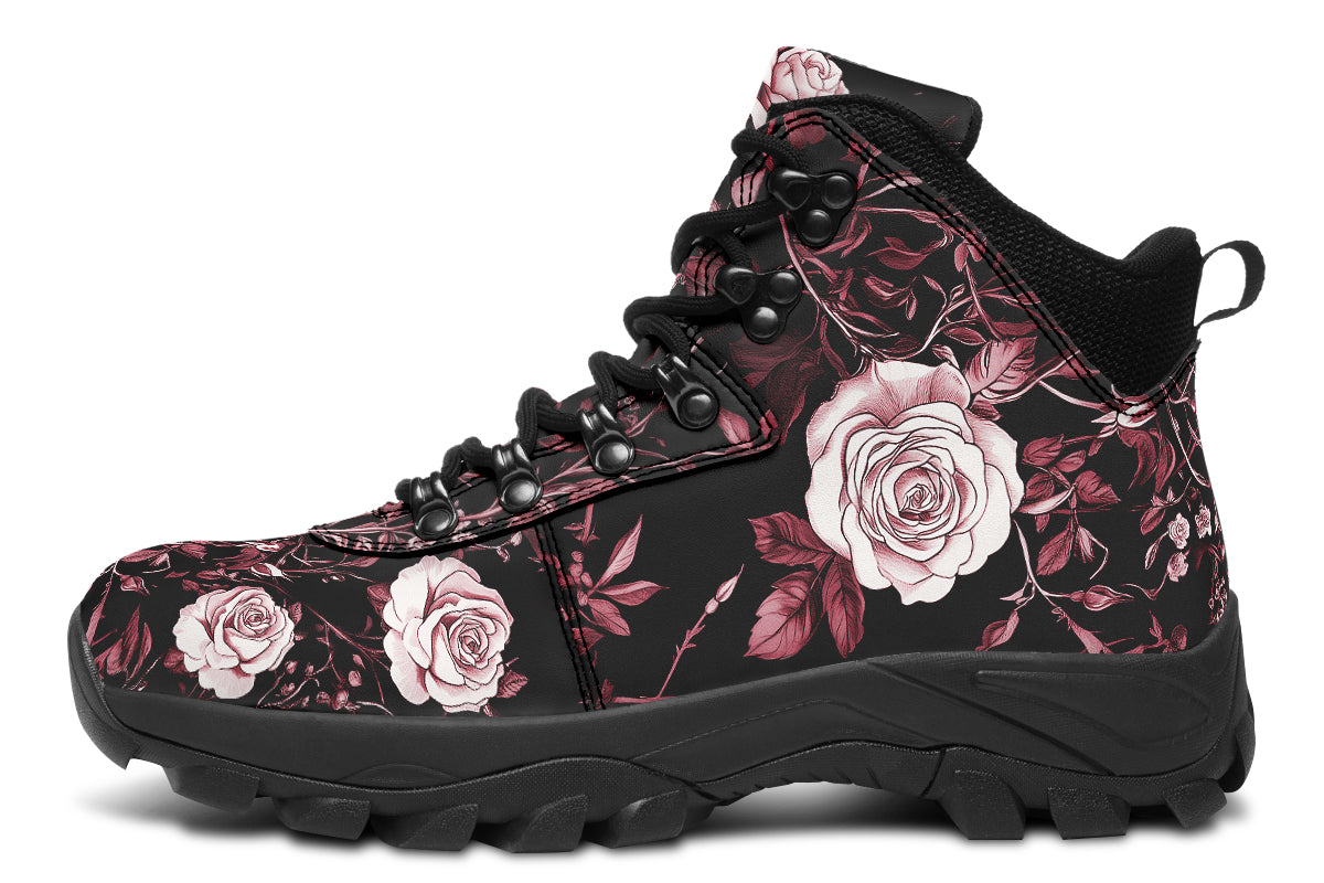 Crimson Rose Romance Outdoor Boots – Rogue + Wolf Vegan-Leather ...