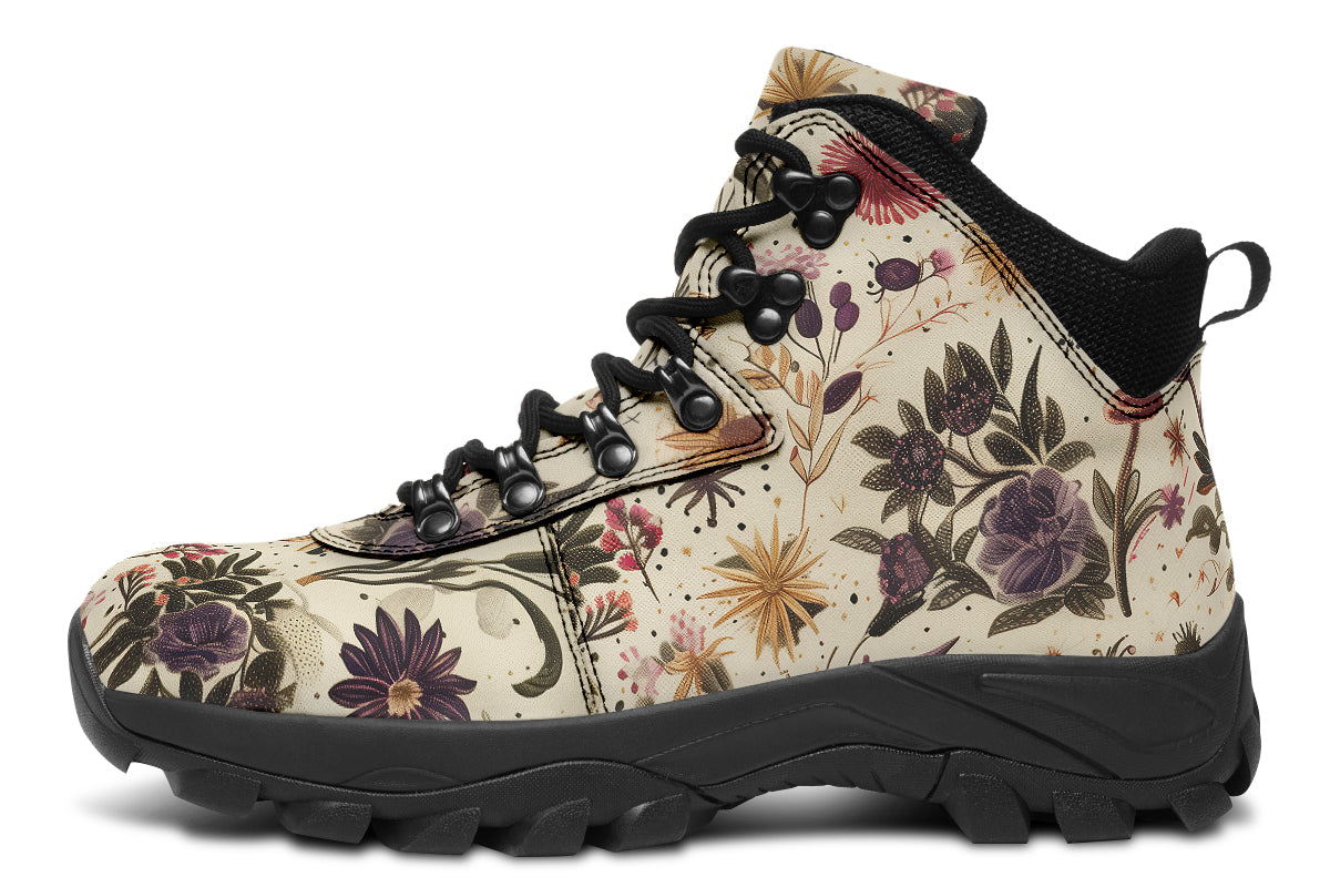 Enchanted Blossoms Outdoor Boots – Rogue + Wolf Vegan-Leather Witchy Boots