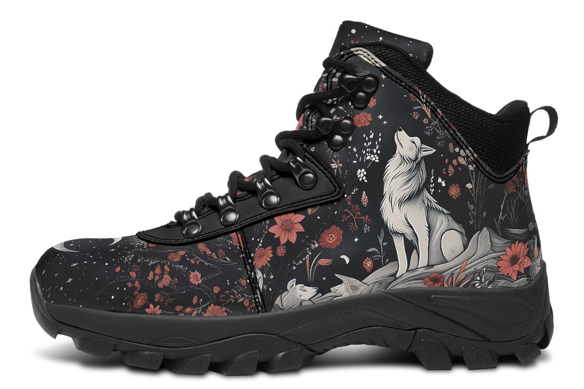 Lone Wolf Outdoor Boots – Rogue + Wolf Vegan Leather Witchy Gothic Boots