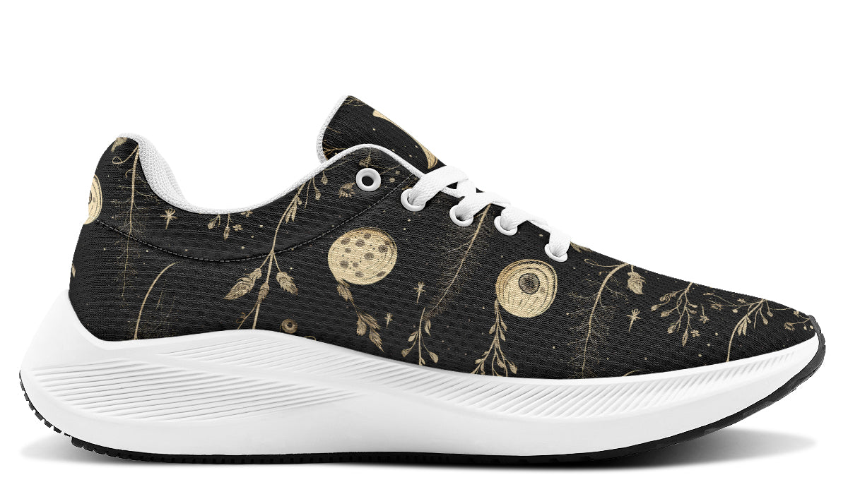 Twilight Garden Sneakers – Rogue + Wolf Textile Botanical Witchcore ...