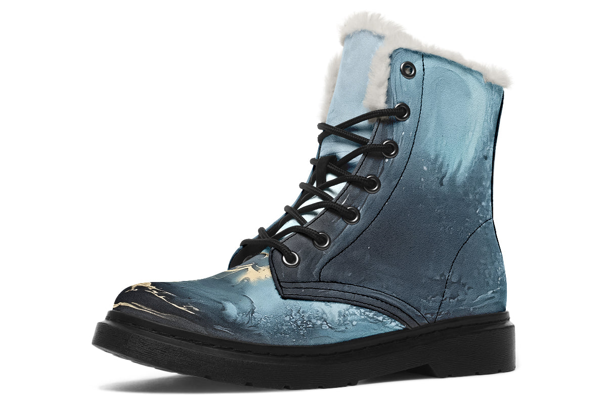 Abyss Flow Winter Boots – Rogue + Wolf Micro-Suede Sea Witch Boots