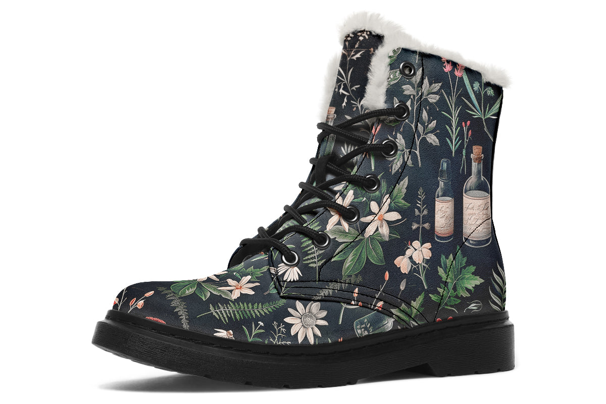 Apothecary Haven Winter Boots – Rogue + Wolf Micro Suede Botanical ...