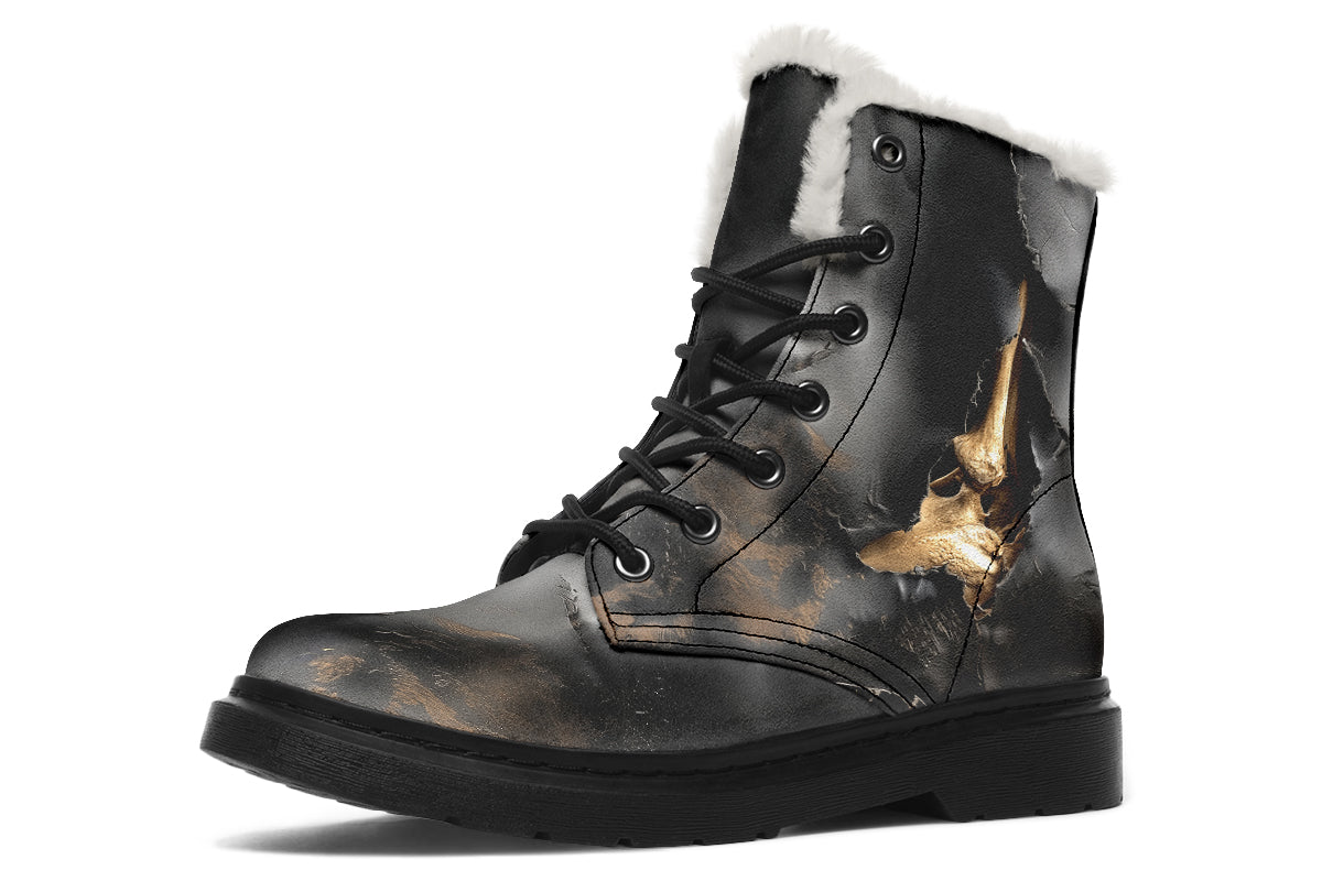 Revenant Winter Boots – Rogue + Wolf Micro-Suede Witchy Gothic Boots