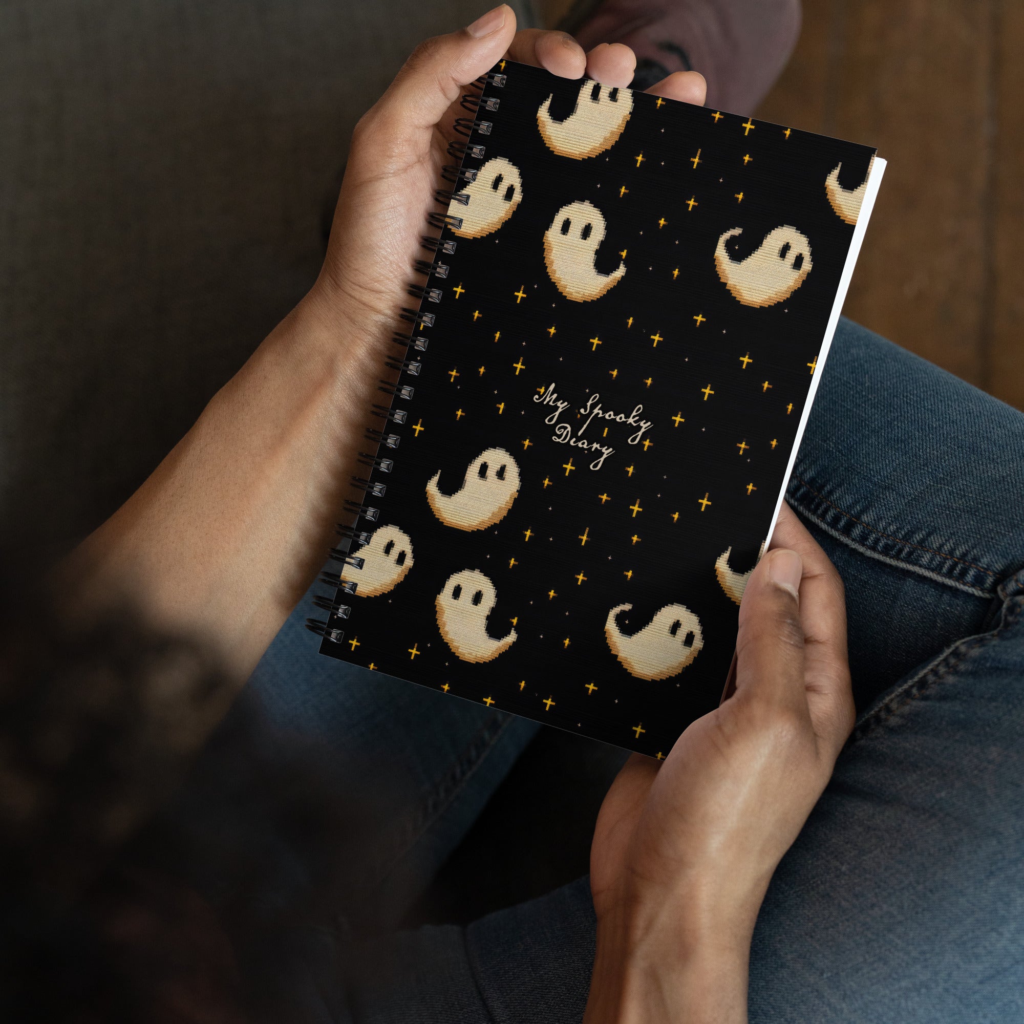 Spooky Soirée Spiral Notebook – Rogue + Wolf Cardboard Gothic Witch ...