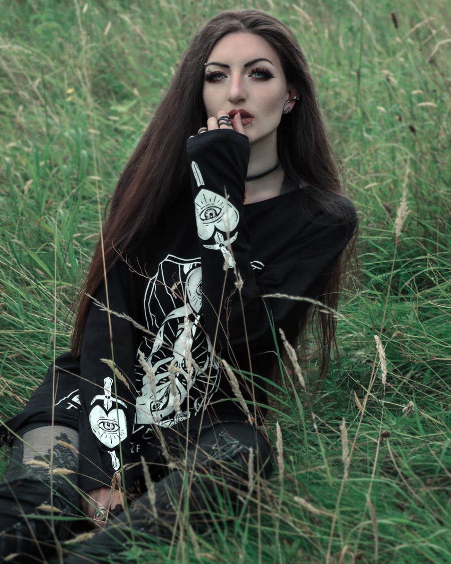 Lovers Tarot Long Sleeve Tee – Rogue + Wolf